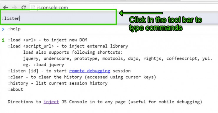 Remote Debugging mobile apps using javascript and JSConsole – John Stejskal : Software and Game ...
