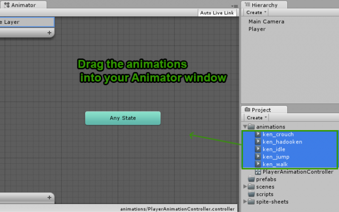 Creating 2D animation states in Unity3D : Part 2 – Understanding the ...
